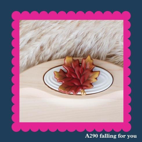 Nora Fleming Falling For You Mini (maple leaf) – Under the Awning